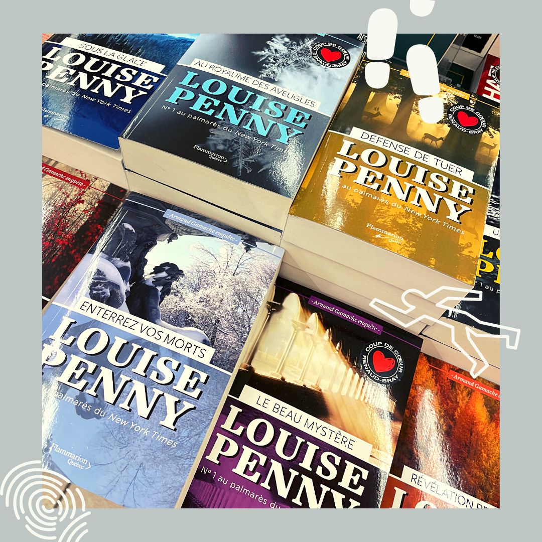 Les livres de Louise Penny, l'autrice canadienne. - by melm